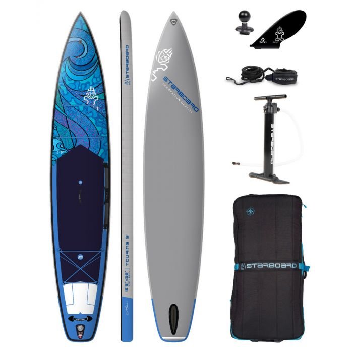 Starboard Touring S Blue Wave Deluxe SC Stand Up Paddle gonflable