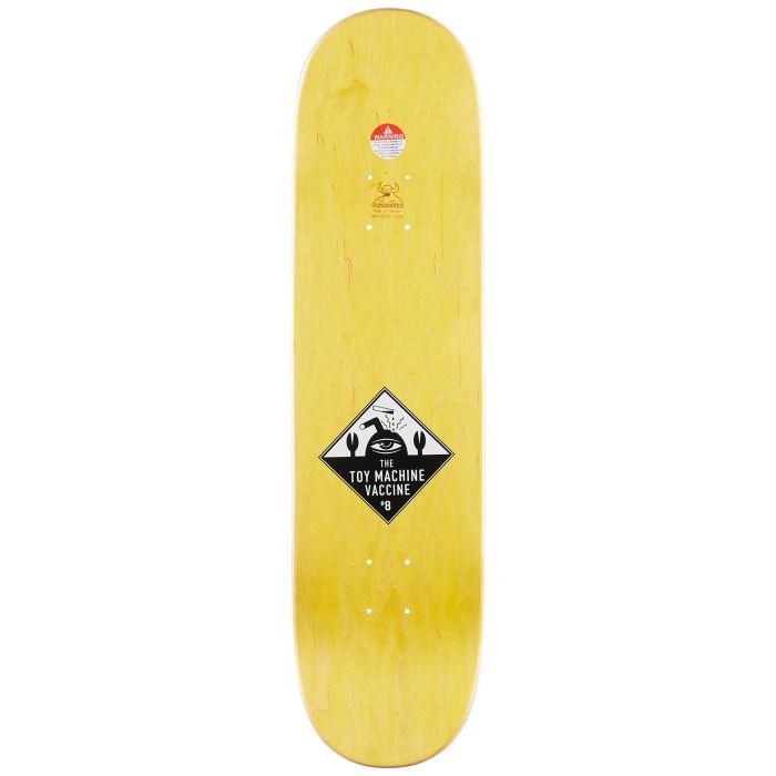 Toy Machine CJ Collins Bars 8.18 x 31.88 Plateau de skateboard - F...