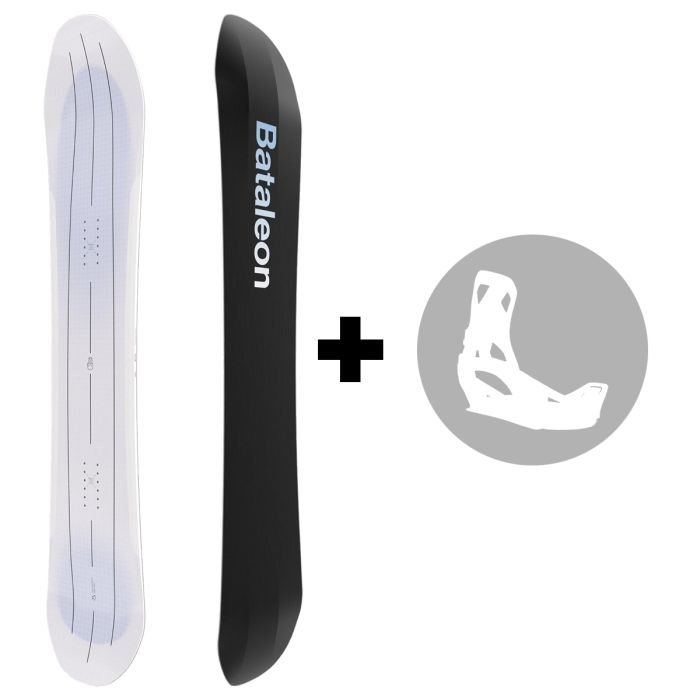 Pack Bataleon Thunderstorm 2026 Planche de snowboard unisexe + Fixa...