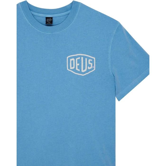 DEUS Shield Garment Dyed t-shirt à manches courtes pour homme - Fre...