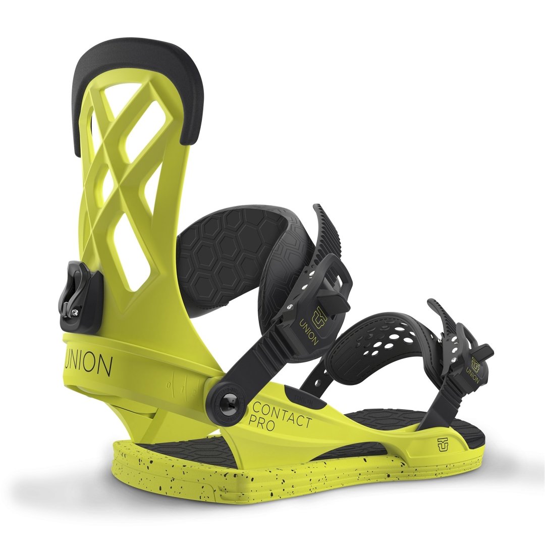 Union Fixation Contact Pro Vert Acid 2017 - Freeride Attitude